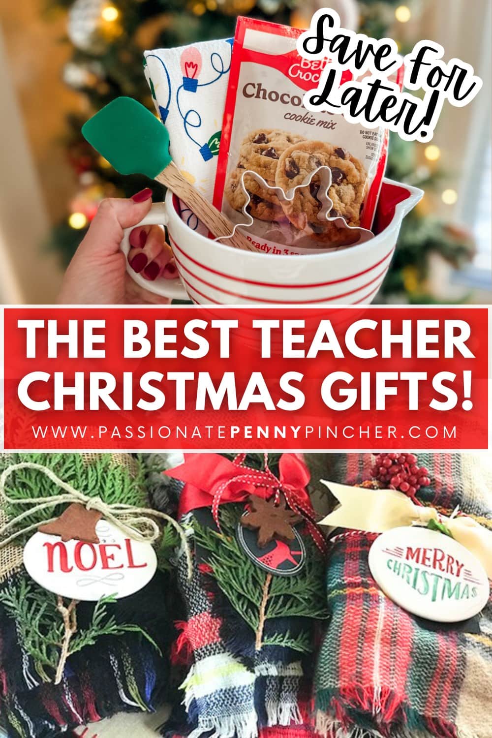 DIY Teacher Christmas Gifts | Customize this SUPER Cute Idea!