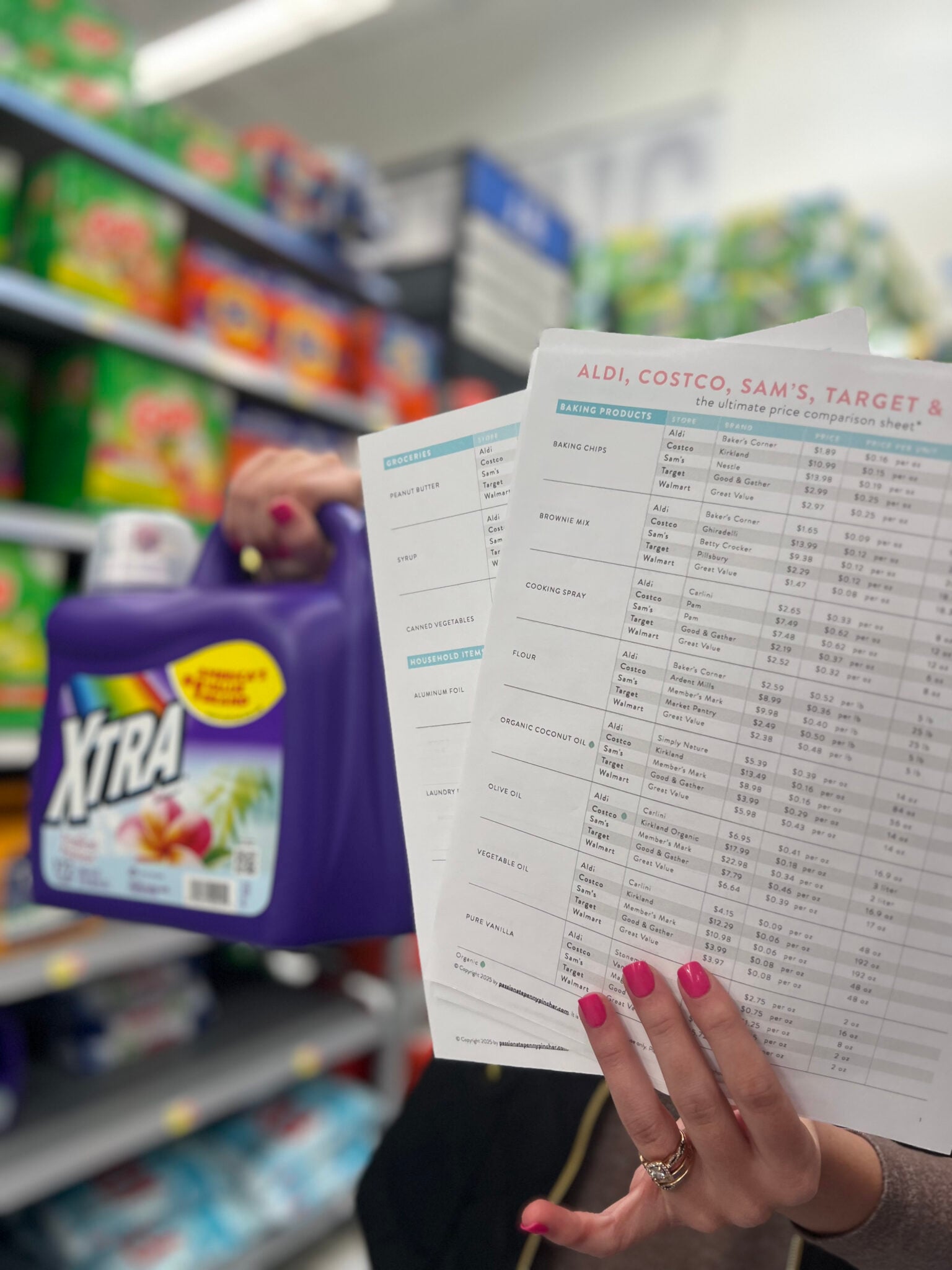 2026 Aldi, Costco, Sam's, Target & Walmart Grocery Price Comparison ...