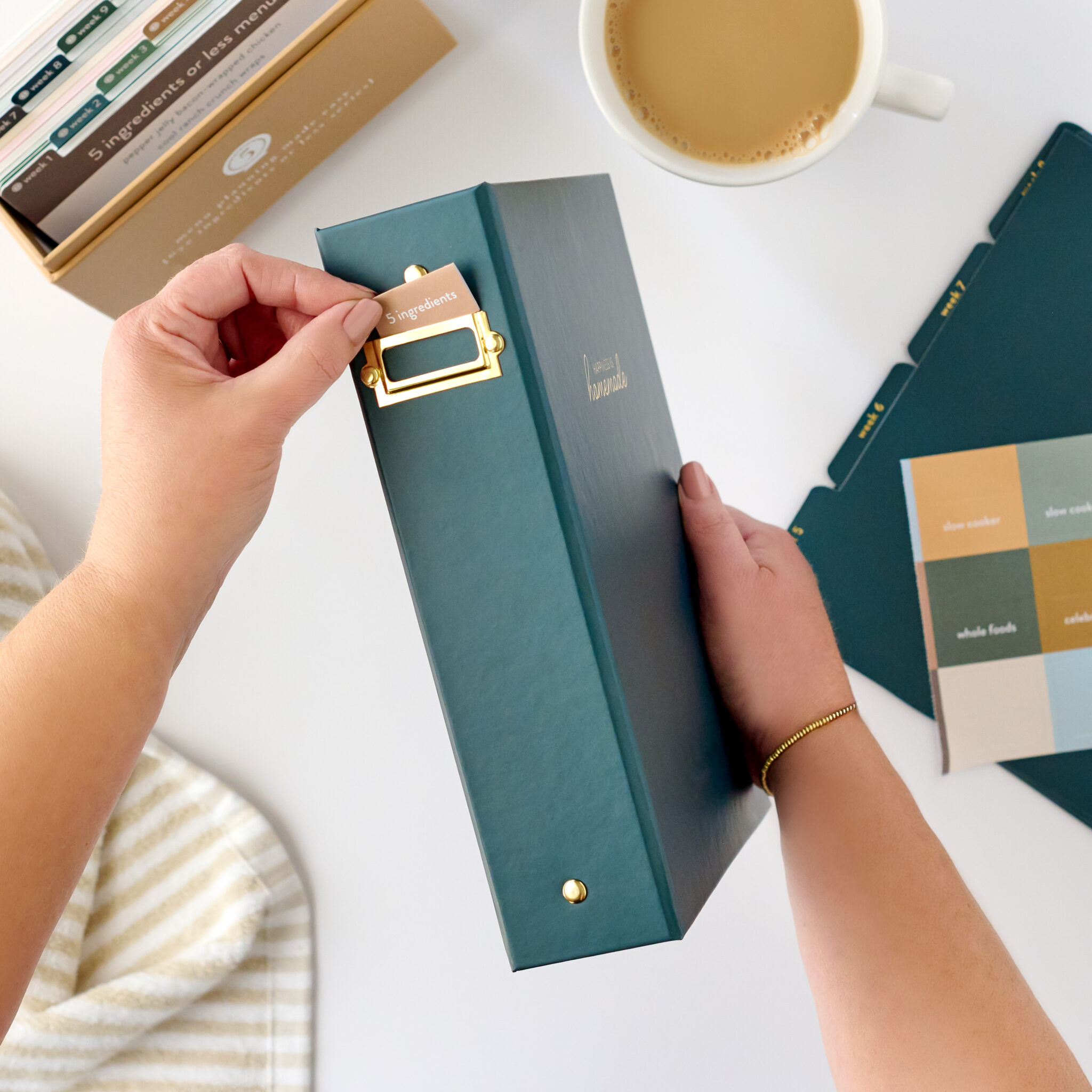 NEW Recipe Binders & Whole Foods Menu Plan with Photos