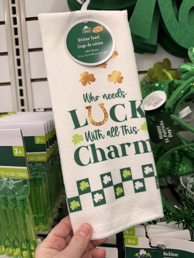 Dollar Tree St. Patrick's Day Decorations are NOW IN STORE!