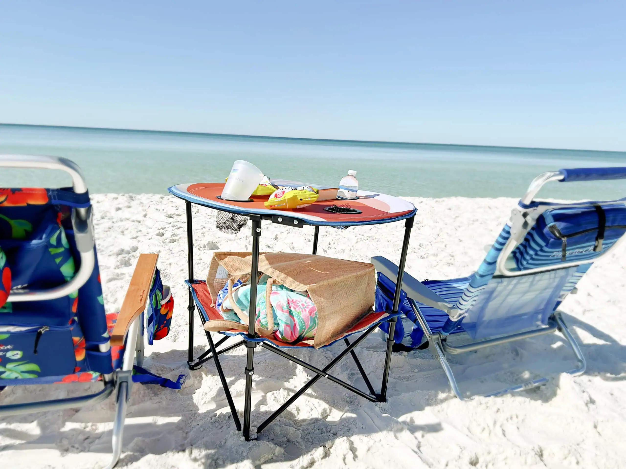 You NEED This Portable Beach Table This Summer!