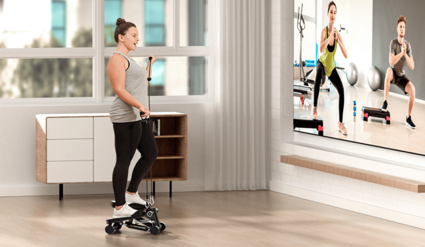 Stair Steppers with Resistance Bands from ONLY $54.60 Shipped!