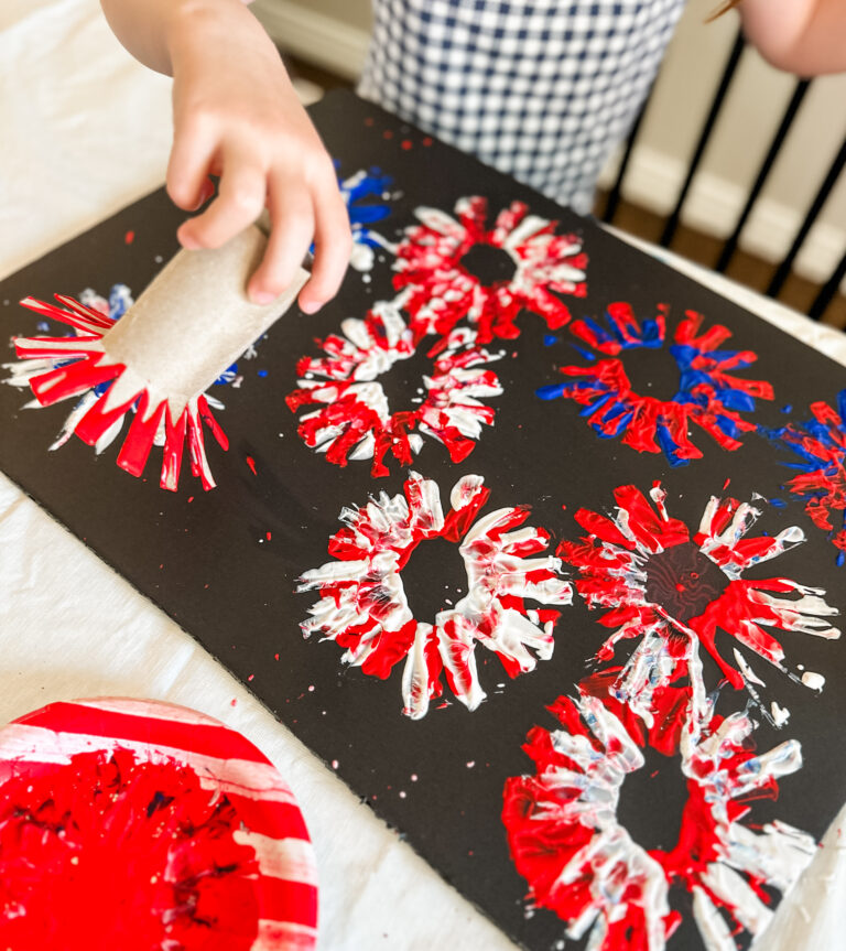 A 4th of July Firework Craft the Whole Family Will Love!