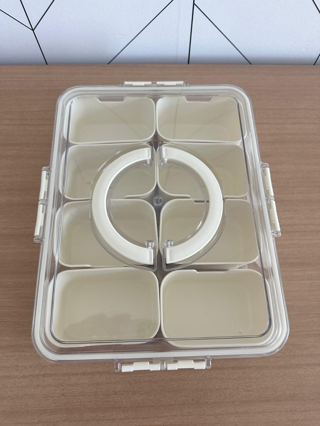 Trendy Divided Snack Tray with Handle From $14.45 (Reg $20 - Great for ...