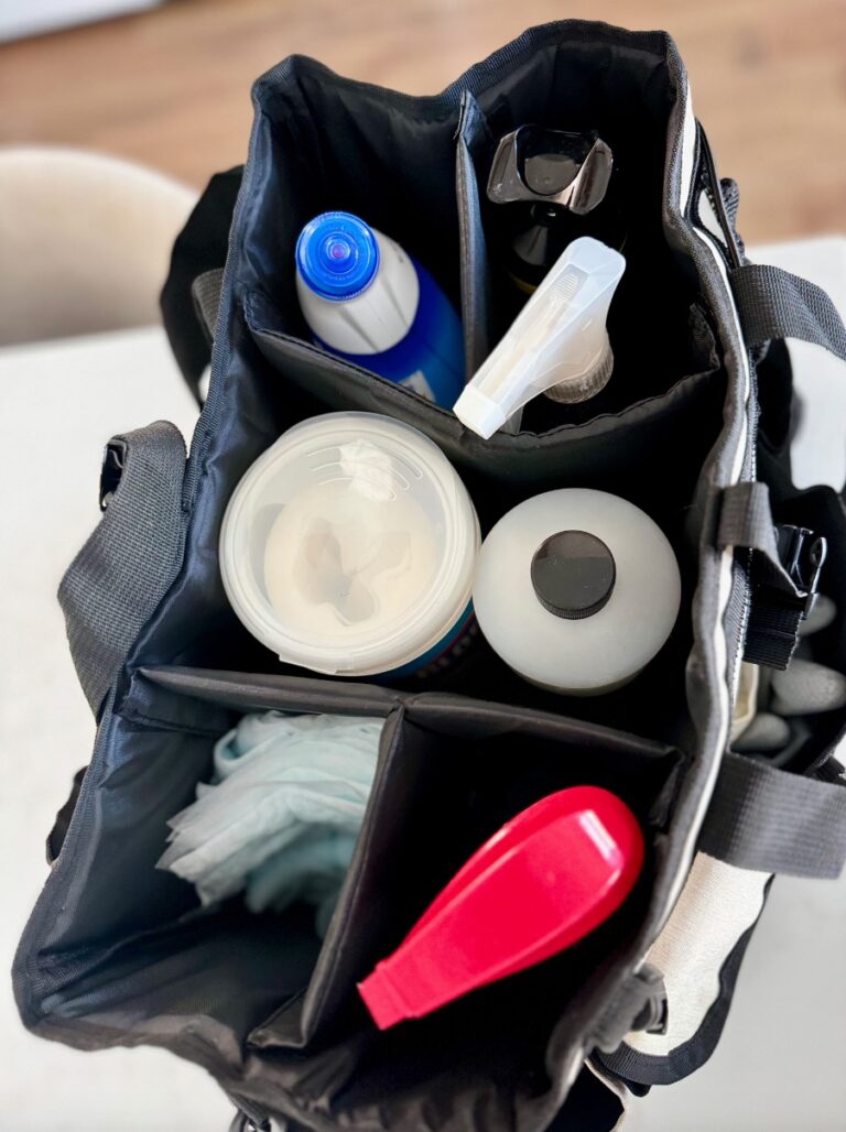 Cleaning Caddy on Sale (Perfect for Storing Cleaning Supplies!)