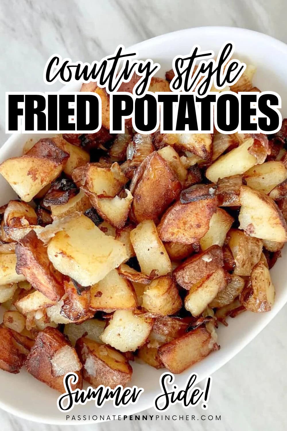 Country Fried Potatoes (A Southern Staple and SO GOOD!)