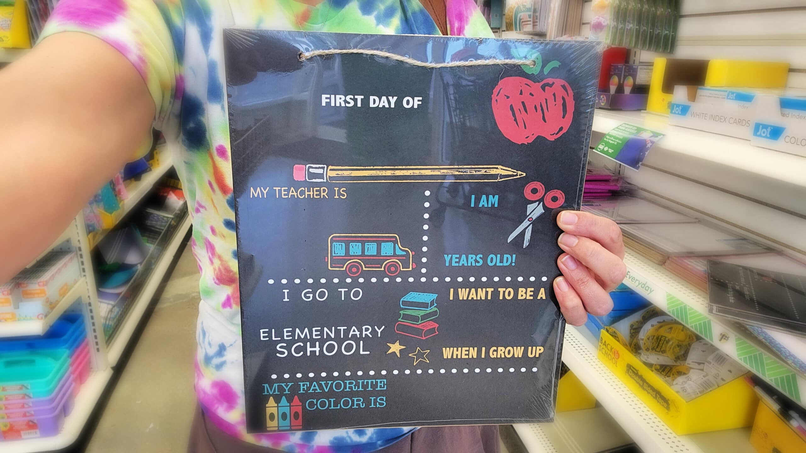 1st Day of School Signs From Just $1.25!