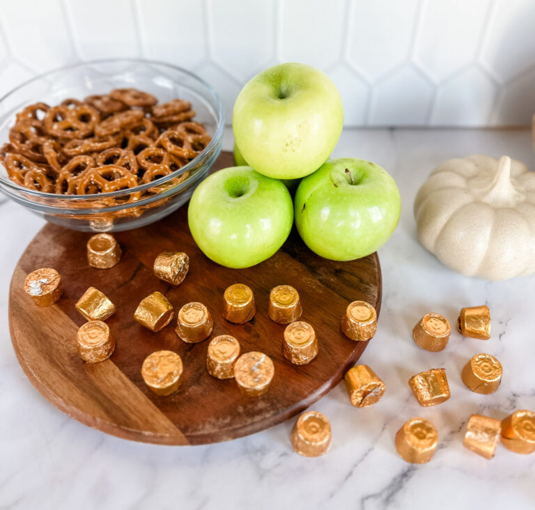 Easy Fall Snack - Caramel Apple Bites
