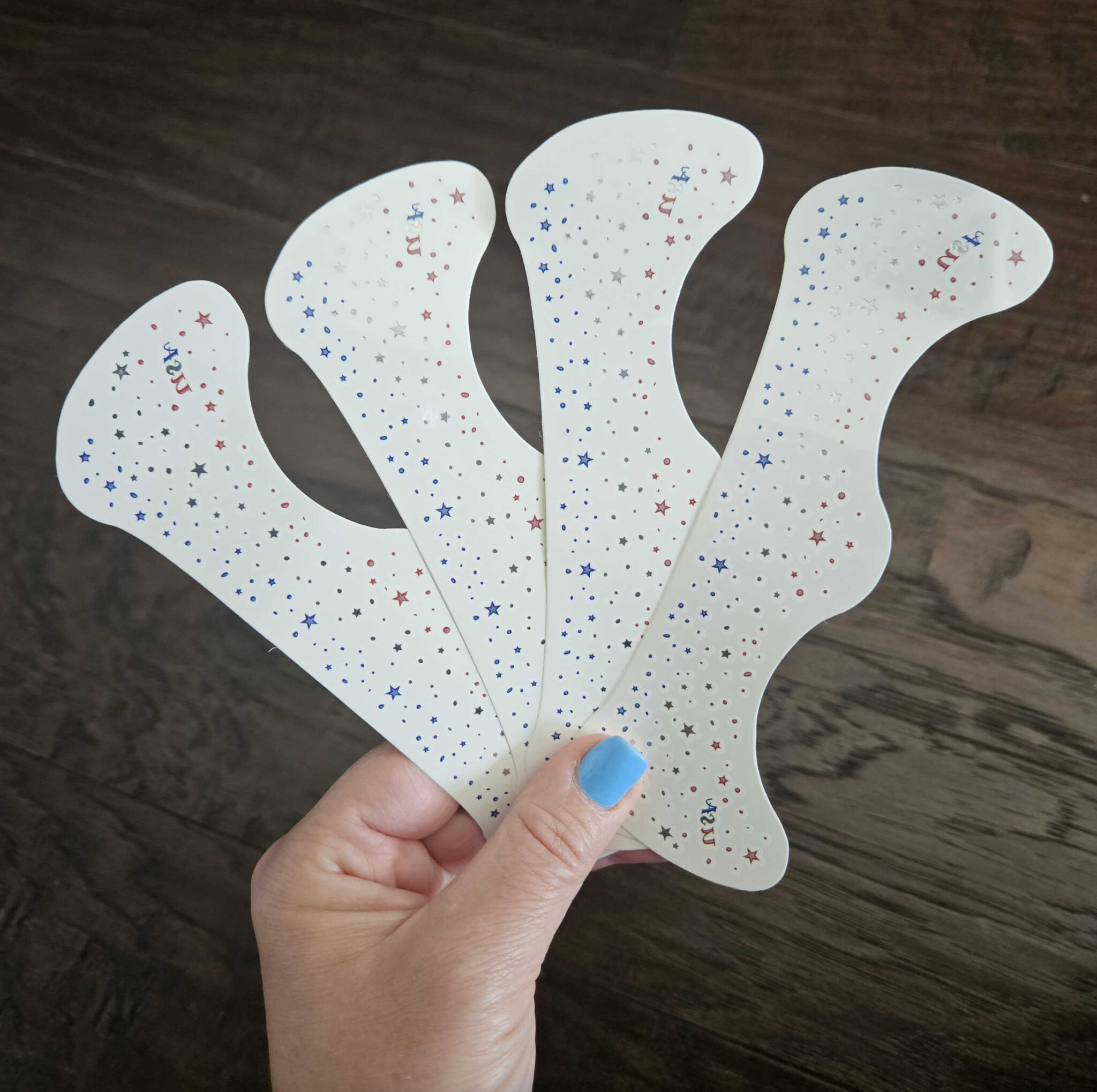 Glitter Freckles under $14 (So fun for the 4th of July!)