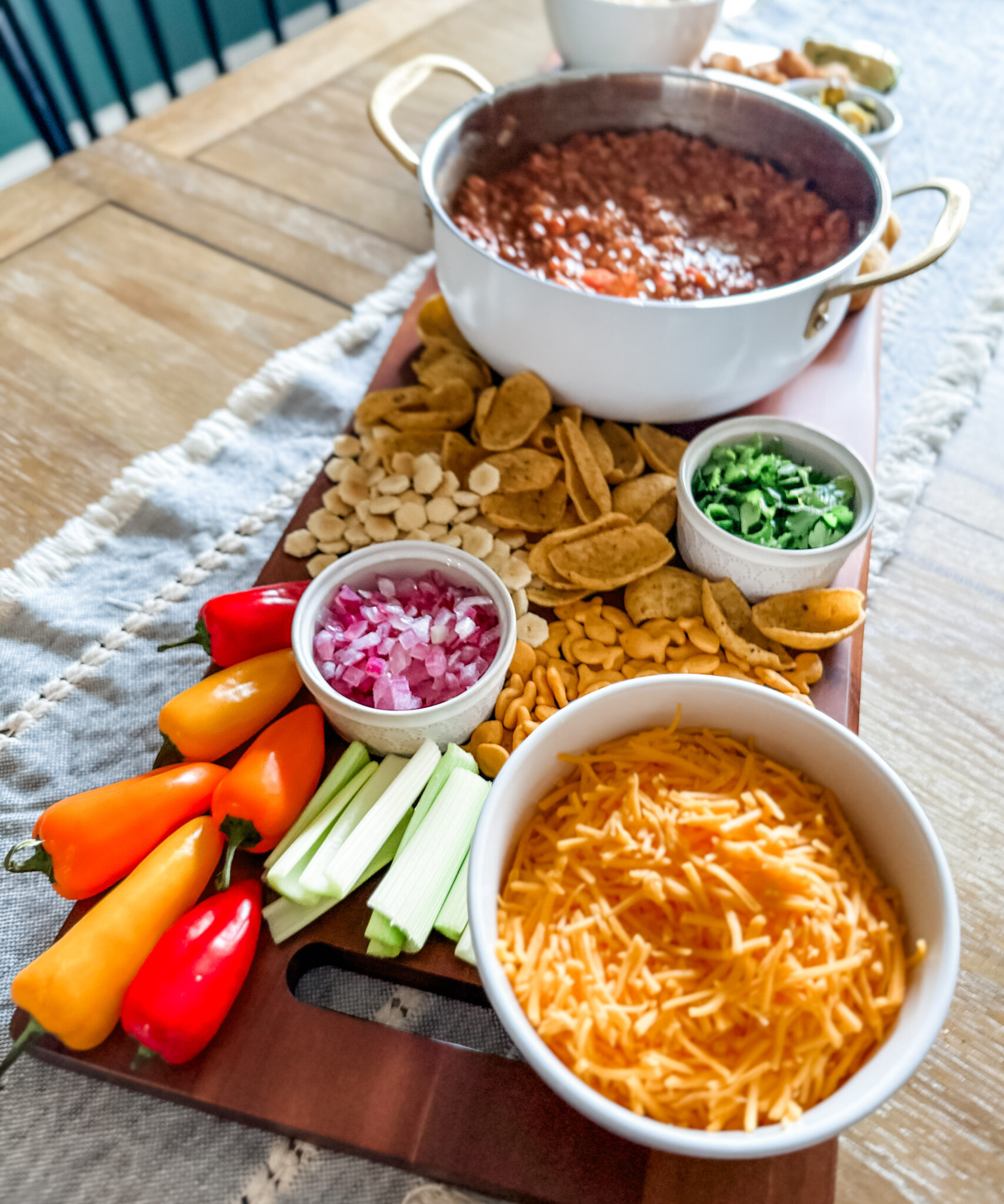 How To Make a Chili Board - Perfect for Gatherings!