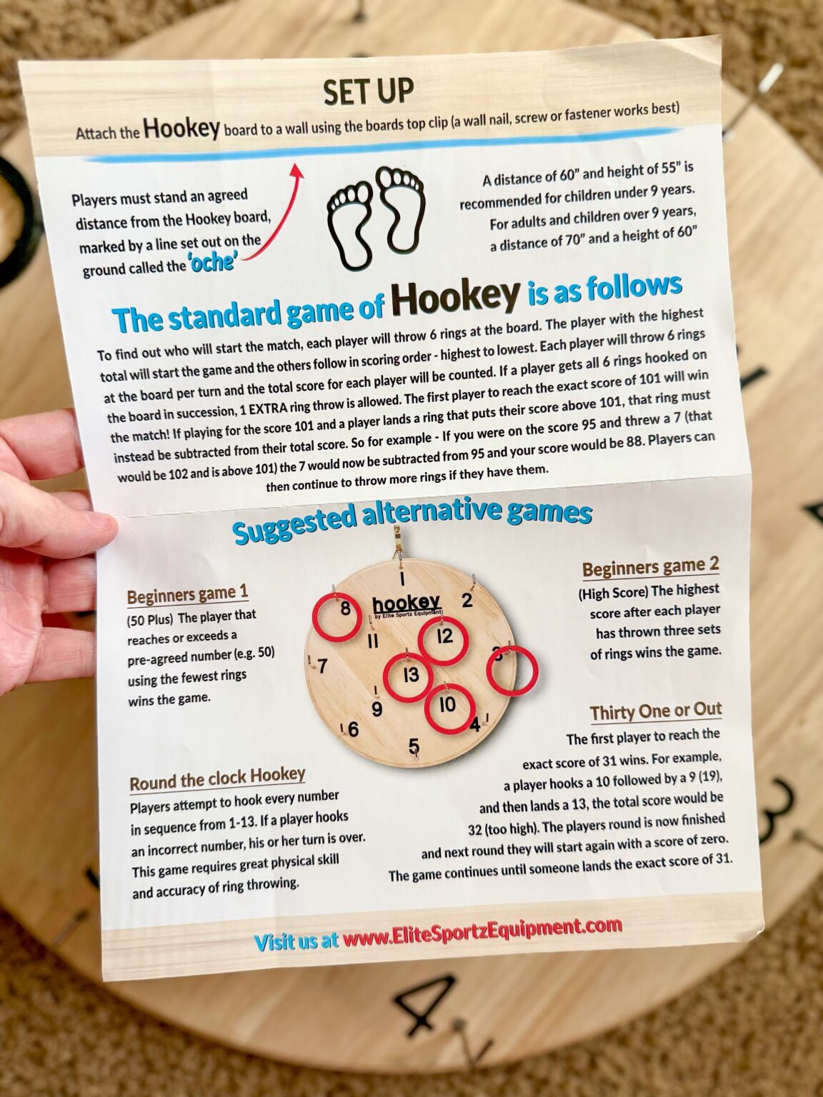 Hookey Game - Fun, Competitive Game for ALL Ages!