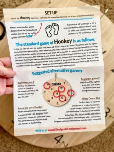 Hookey Game - Fun, Competitive Game for ALL Ages!