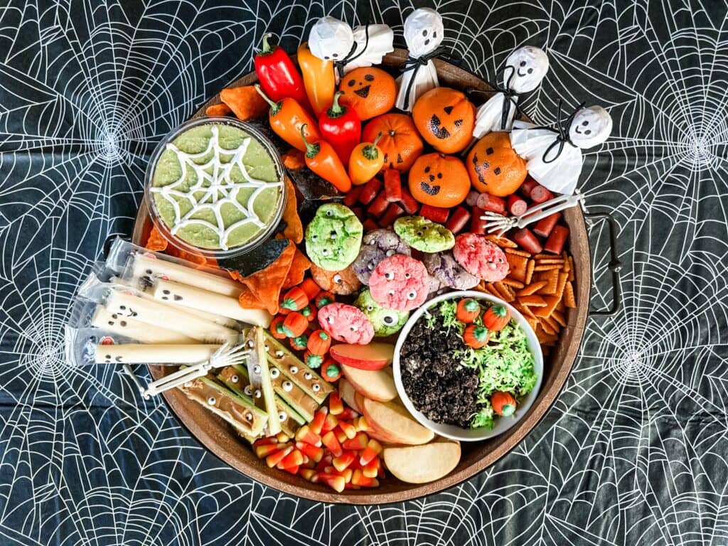 Halloween Snack Board for Kids - Great for Spooky Fun!