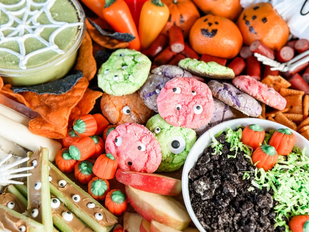 Halloween Snack Board for Kids - Great for Spooky Fun!