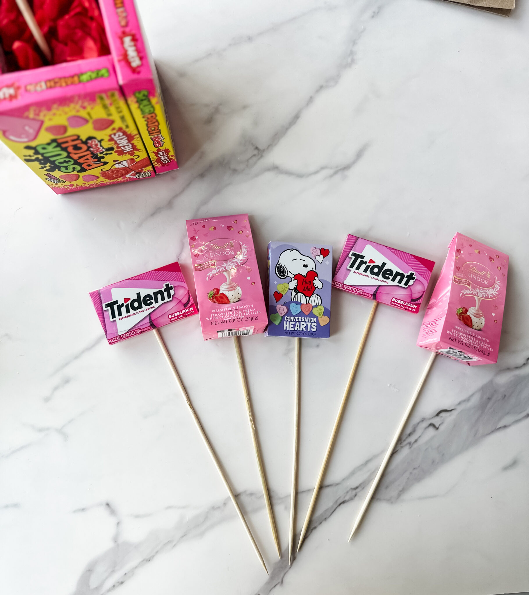 How to Make a Valentine's Candy Bouquet (Dollar Tree DIY)