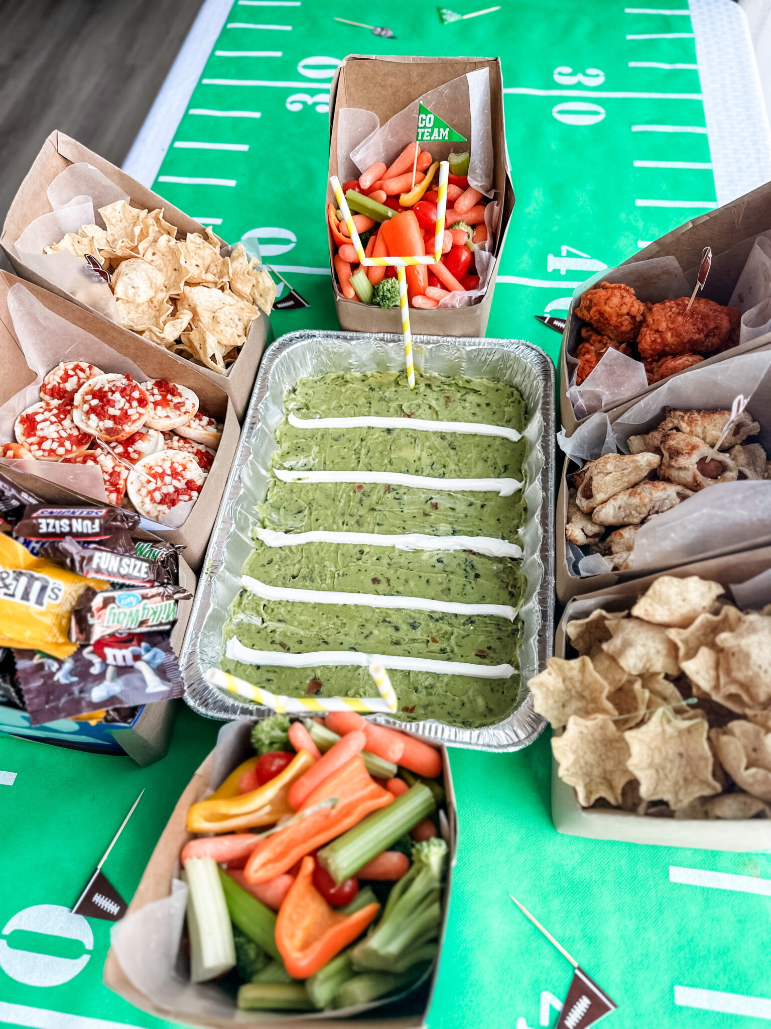 Build Your Own Football Snack Stadium - Perfect for the Big Game!