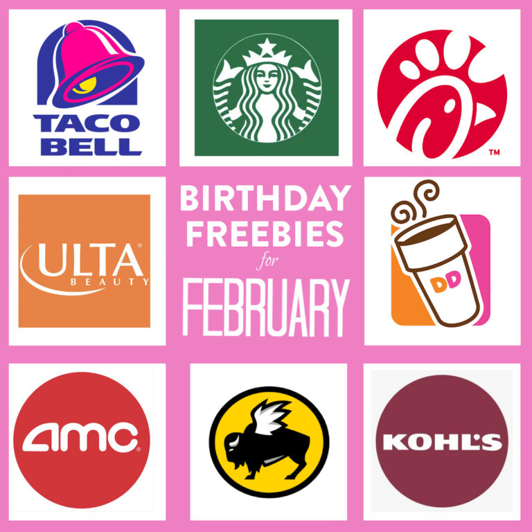 Birthday Freebies (Don't Miss This HUGE List of FREE Meals!)