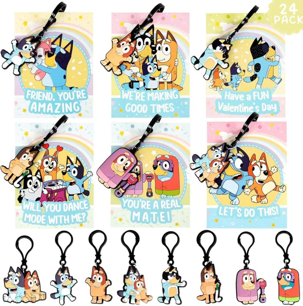 Calling All Bluey Fans - How Fun Are These Class Valentines??