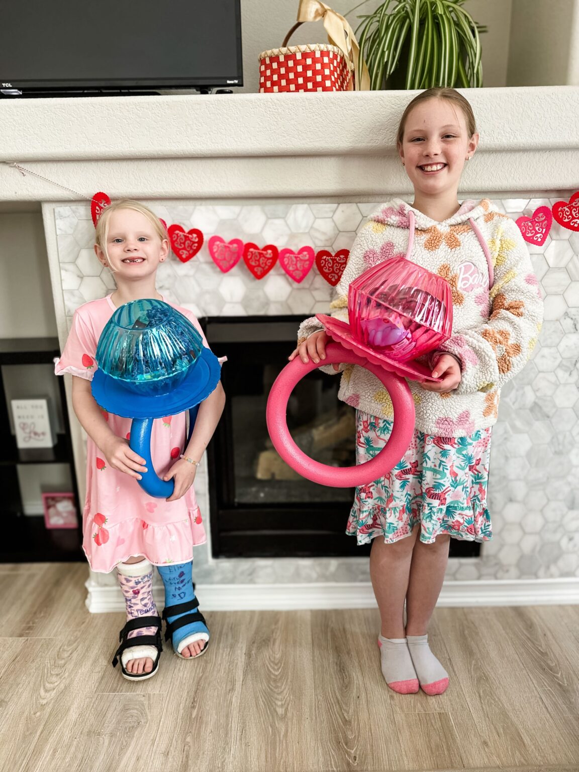 Giant Ring Pop Valentines (Cutest DIY from the Dollar Tree!)
