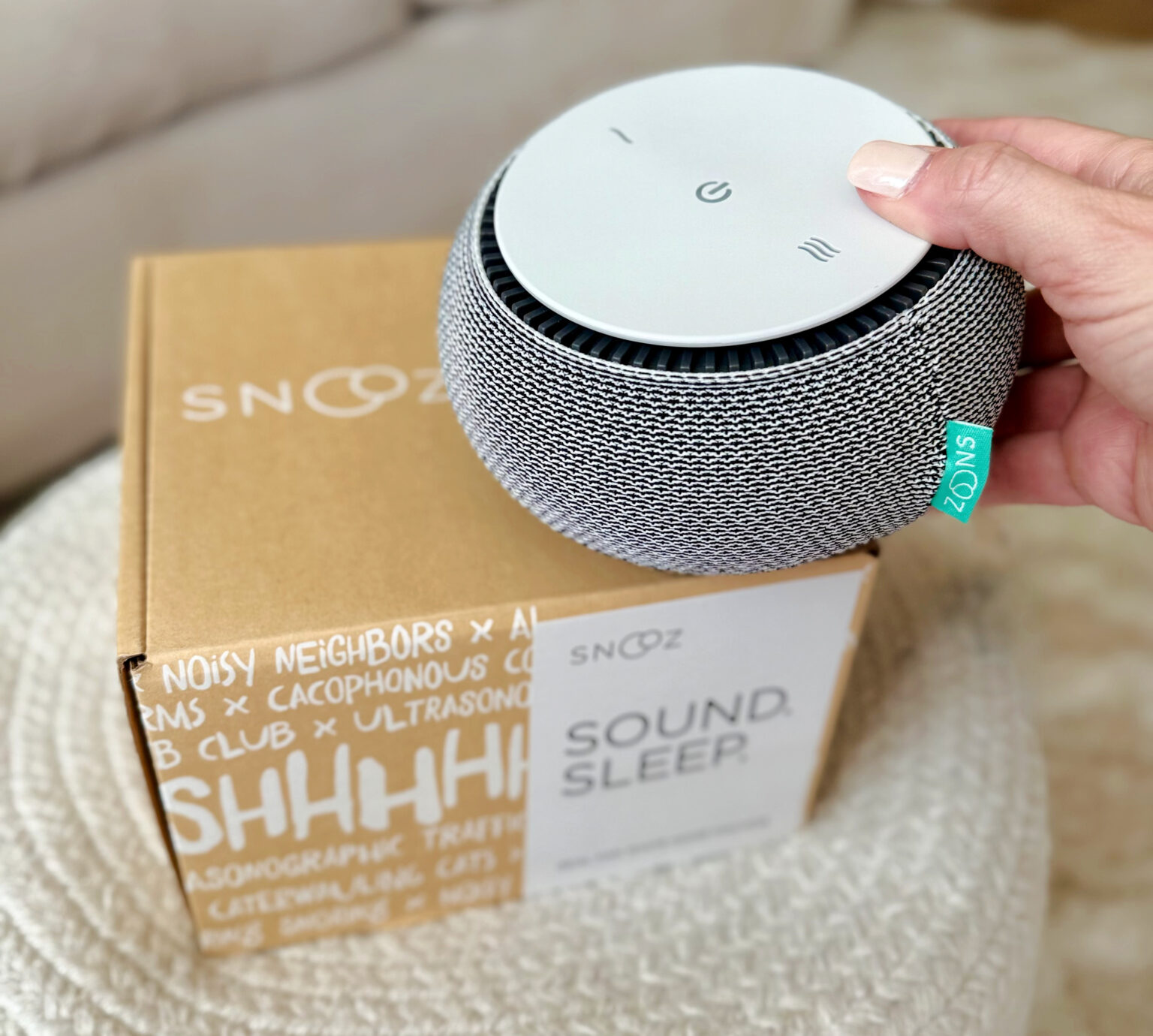 Best-Selling SNOOZ Real Fan White Noise Machine Under $76.50 (Reg. $100)