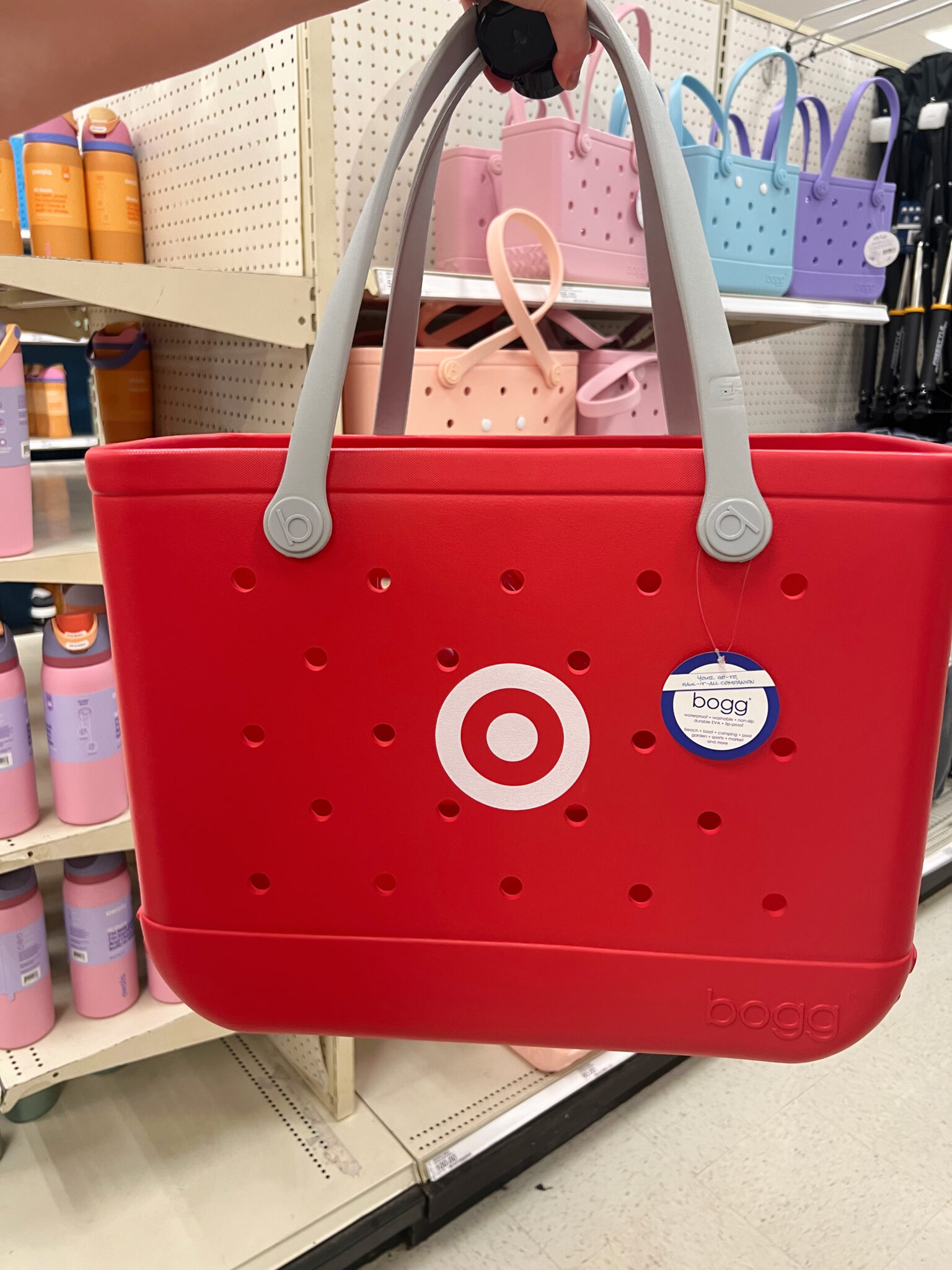 BACK! Target Bullseye Collapsible Tote Bag Just $5! (Will Sell Out Fast!)
