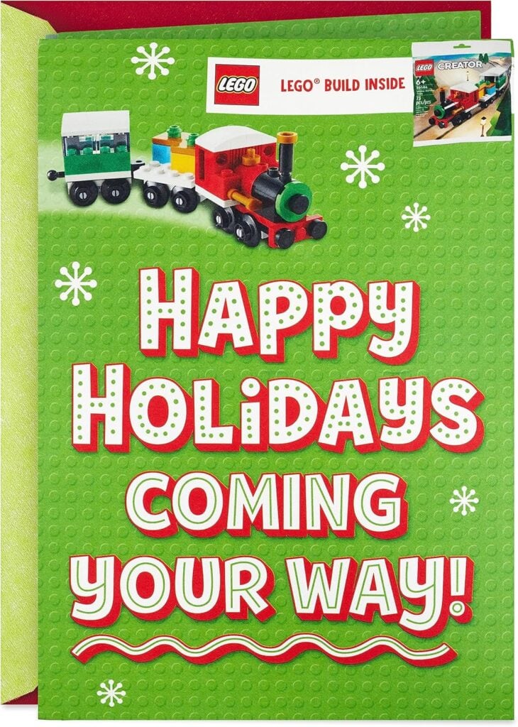 *HOT* Hallmark LEGO Christmas Card + Building Kit Just $3.99 (Reg. $10)