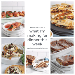 April Menu Plan + FREE Menu Calendar Printable: Here's What We're ...
