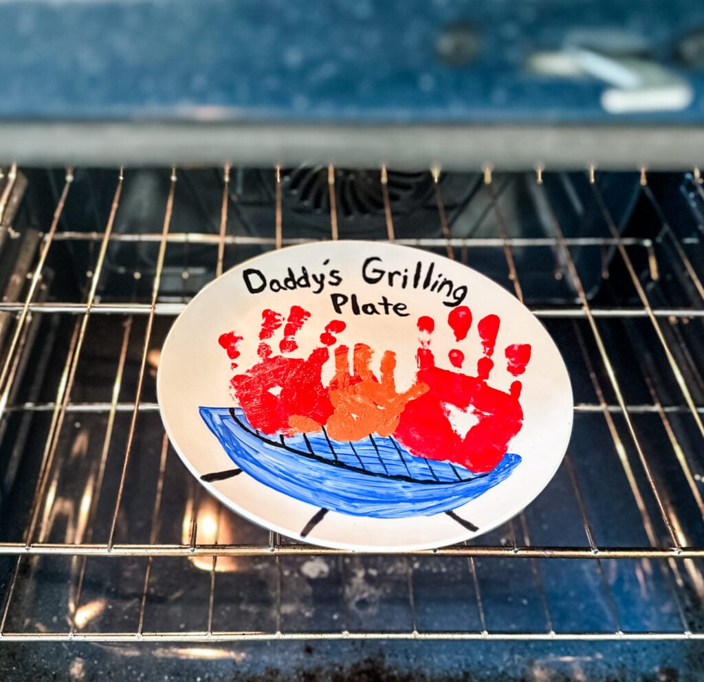 Try This Fun & Easy DIY - Make a Father’s Day Grilling Plate!