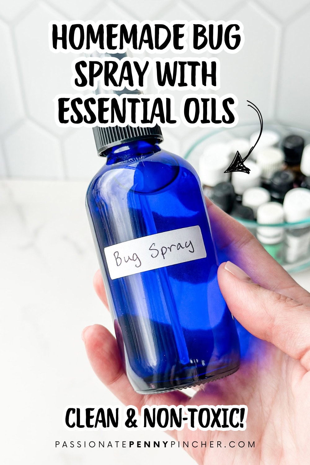 Make Your Own Homemade Bug Spray - Smells Great!