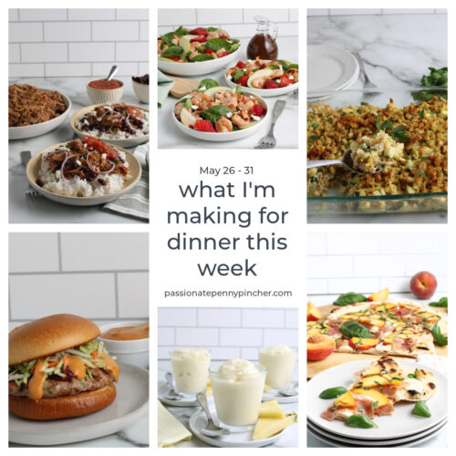 May Menu Plan + FREE Menu Calendar Printable . . . Summer Meals Start NOW!