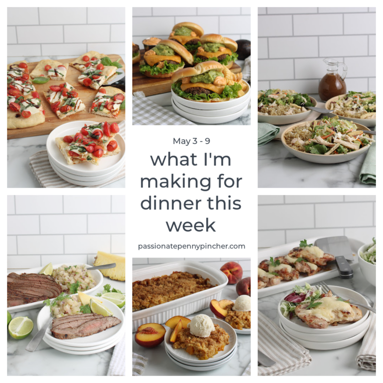 May Menu Plan + FREE Menu Calendar Printable . . . 5 Ingredient Meals ...