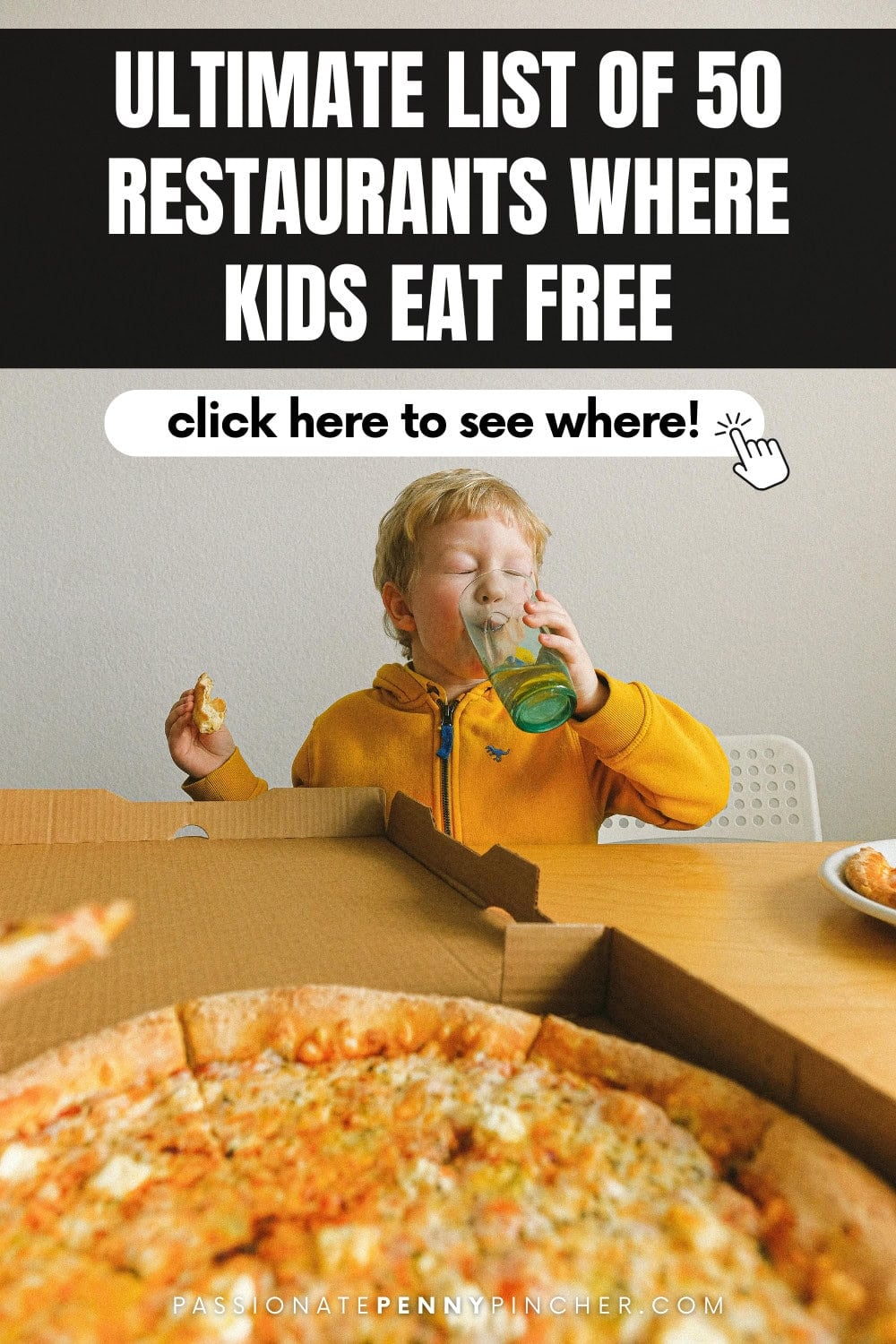 Updated List of All of the Restaurants Kids Eat Free