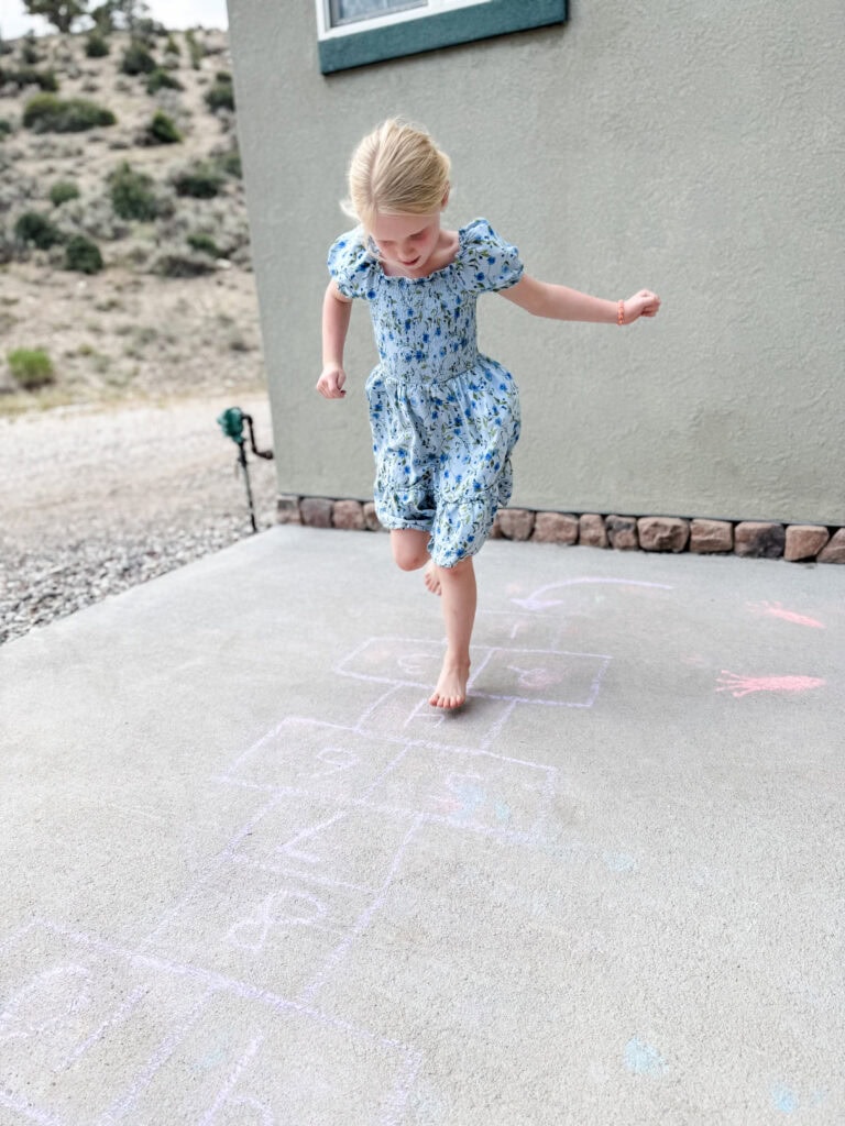 Sidewalk Chalk Obstacle Course (Tips and Tricks to Make Yours!)