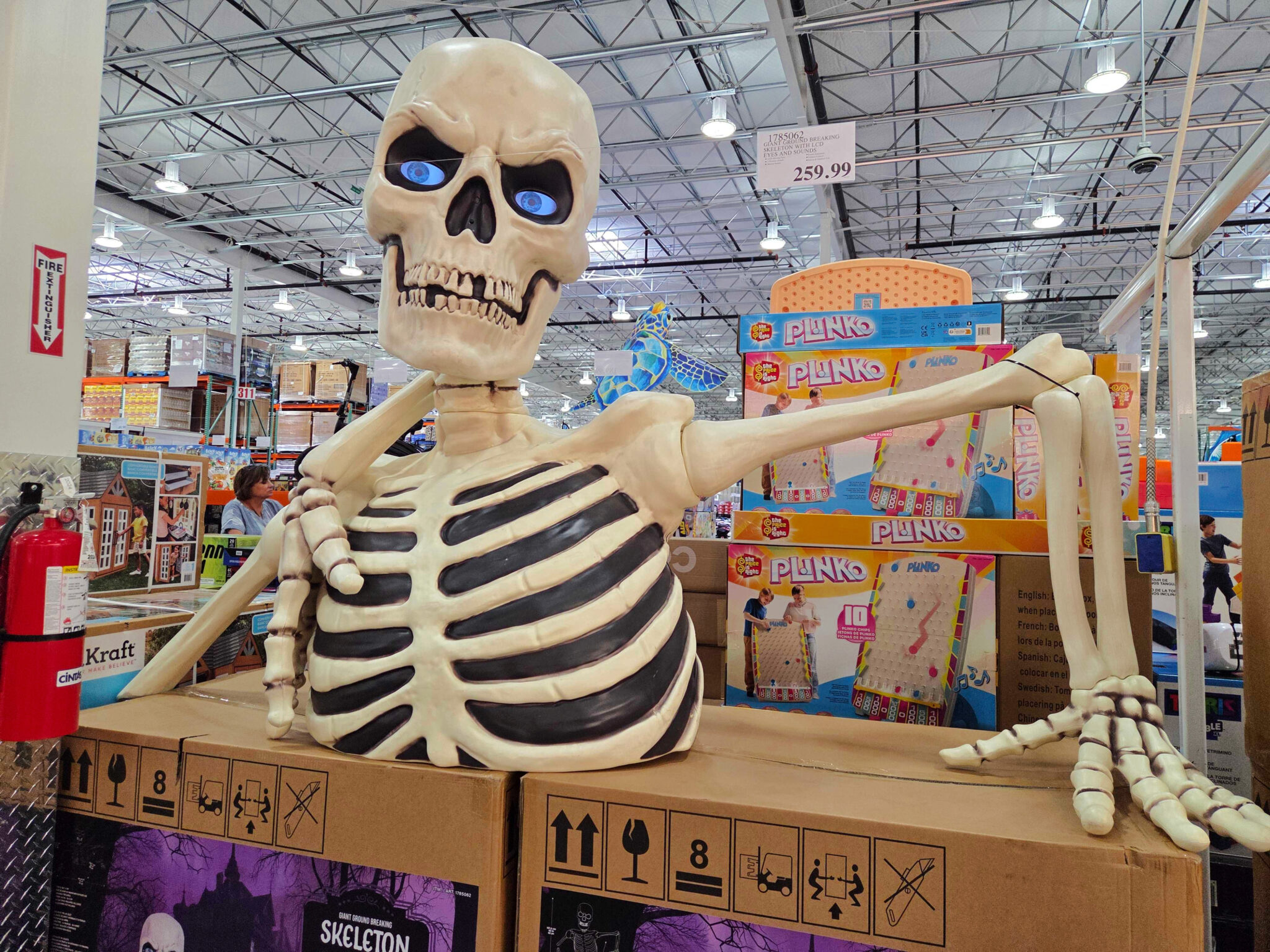 Costco’s Giant Ground Breaking Skeleton Is the Ultimate Halloween ...