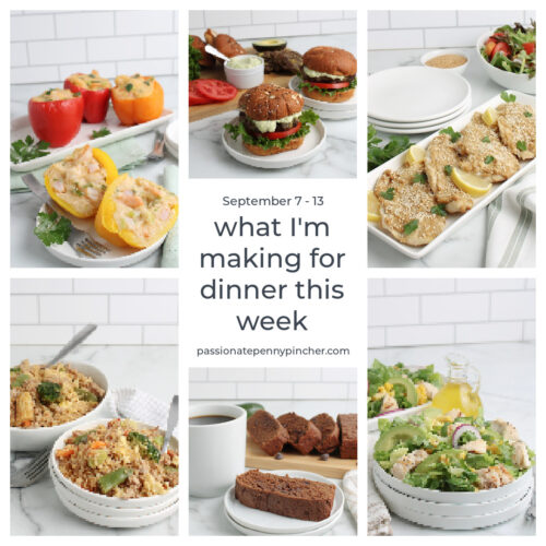 September Menu Plan + FREE Menu Calendar Printable!