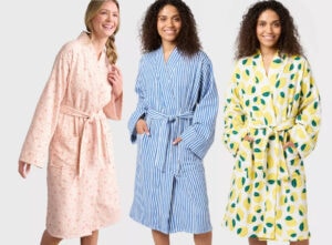 Target Women's Kimono Collar Robe Only $18 (Reg $30)