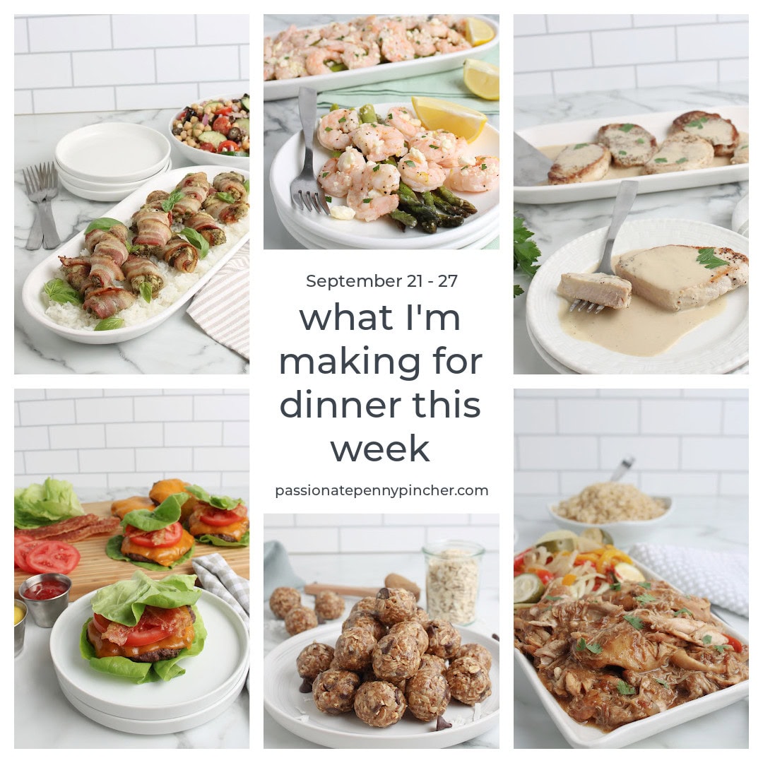 September Menu Plan + FREE Menu Calendar Printable!