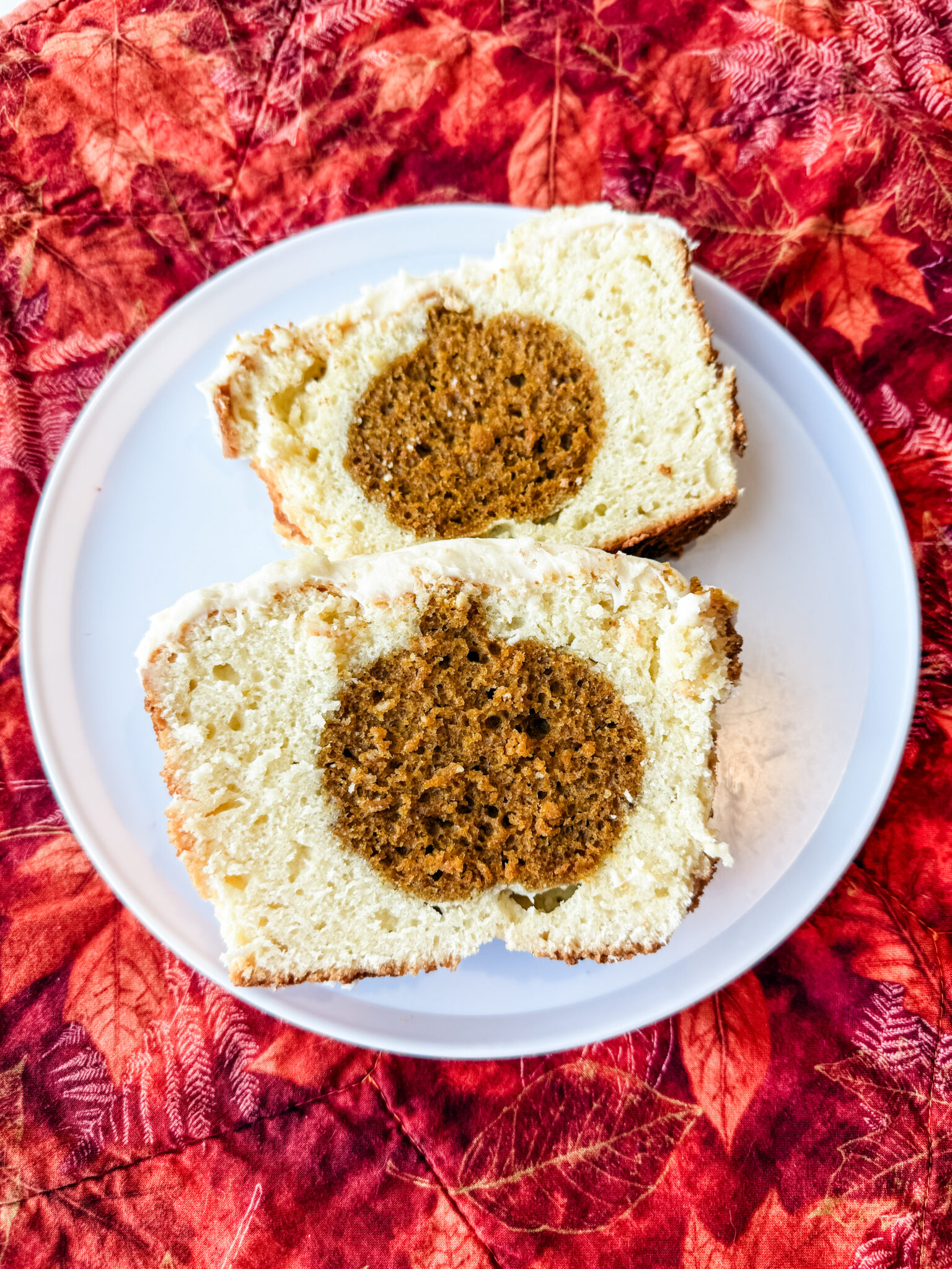 Peek-A-Boo Pumpkin Pound Cake is So Sweet!