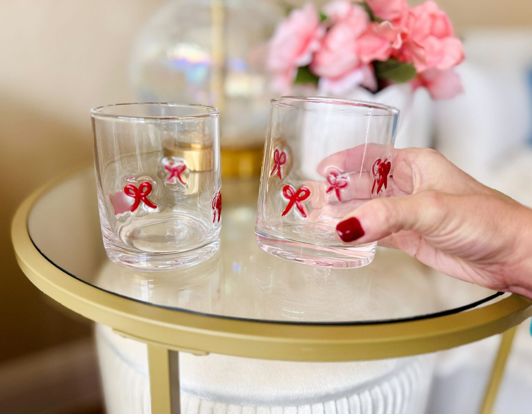 Cute Charm Sipper Glasses Just $8.97 (Blueberry, Pear, Floral & Orange!)