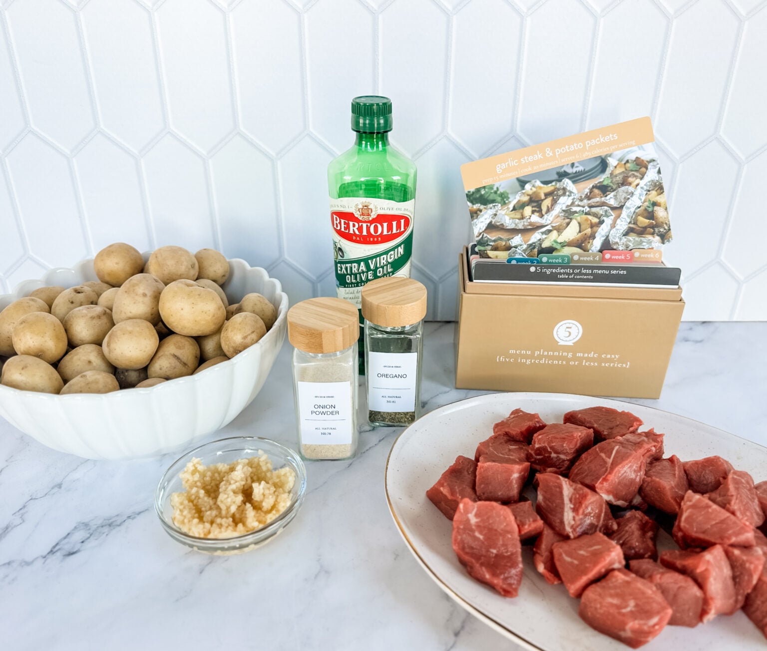 These Garlic Steak & Potato Packets Have Under 5 Ingredients and are SO ...