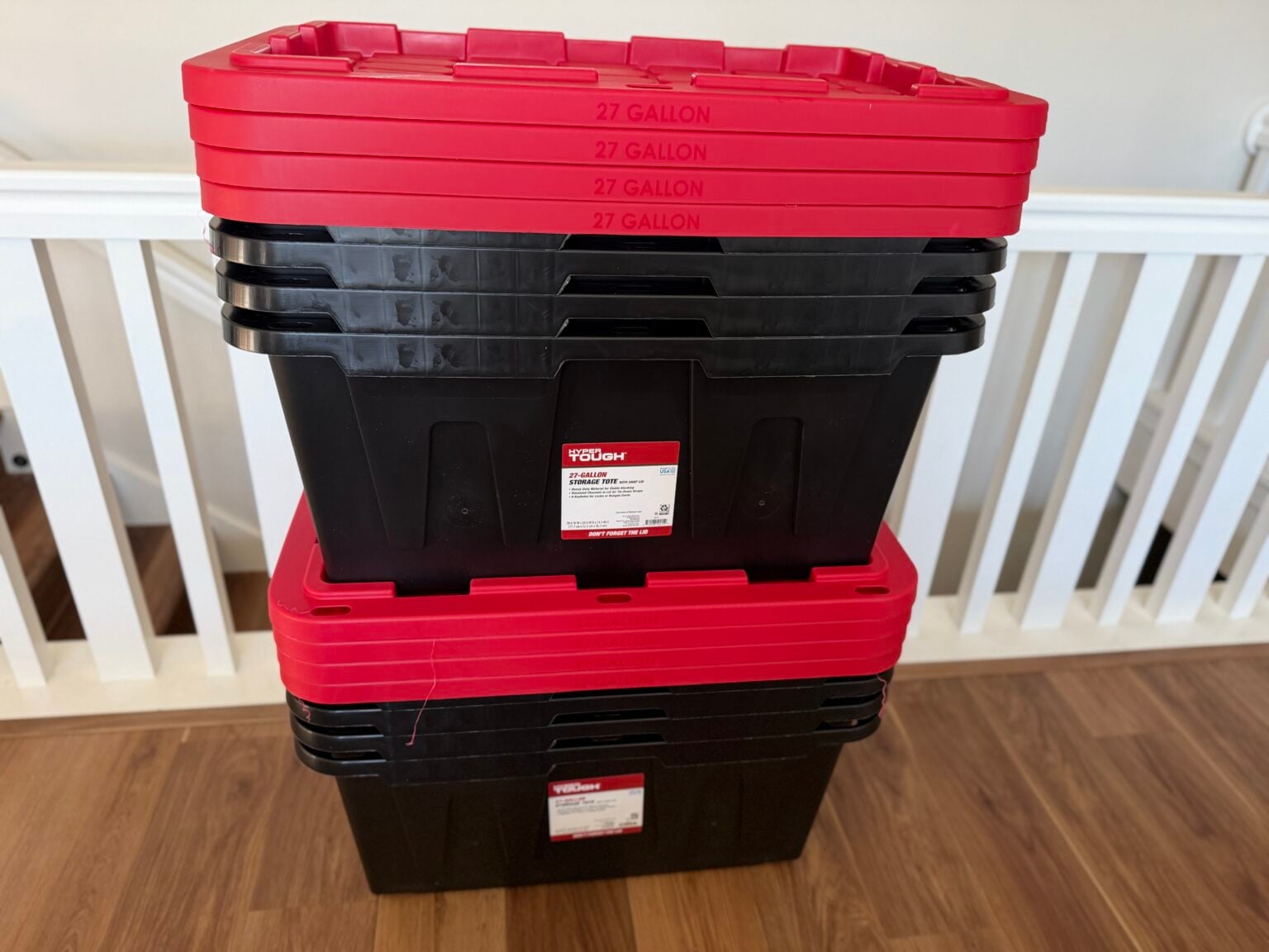 27-Gallon Storage Totes ONLY $8 Each at Walmart