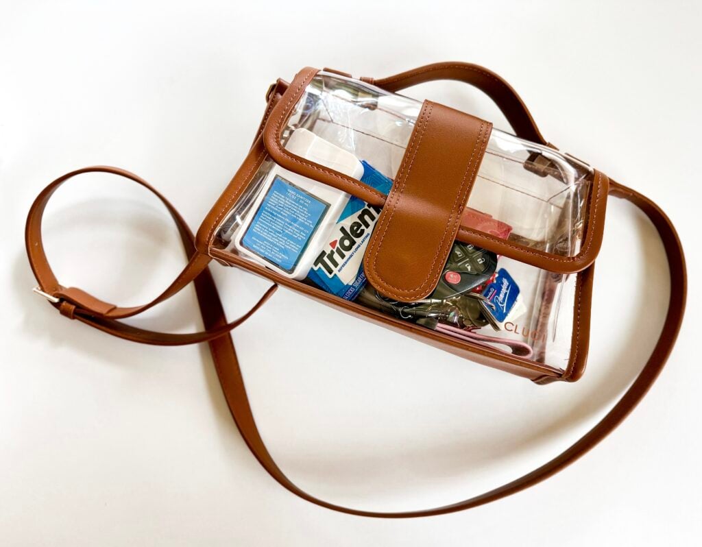 Clear Stadium Bags for Concerts and Sports Events!